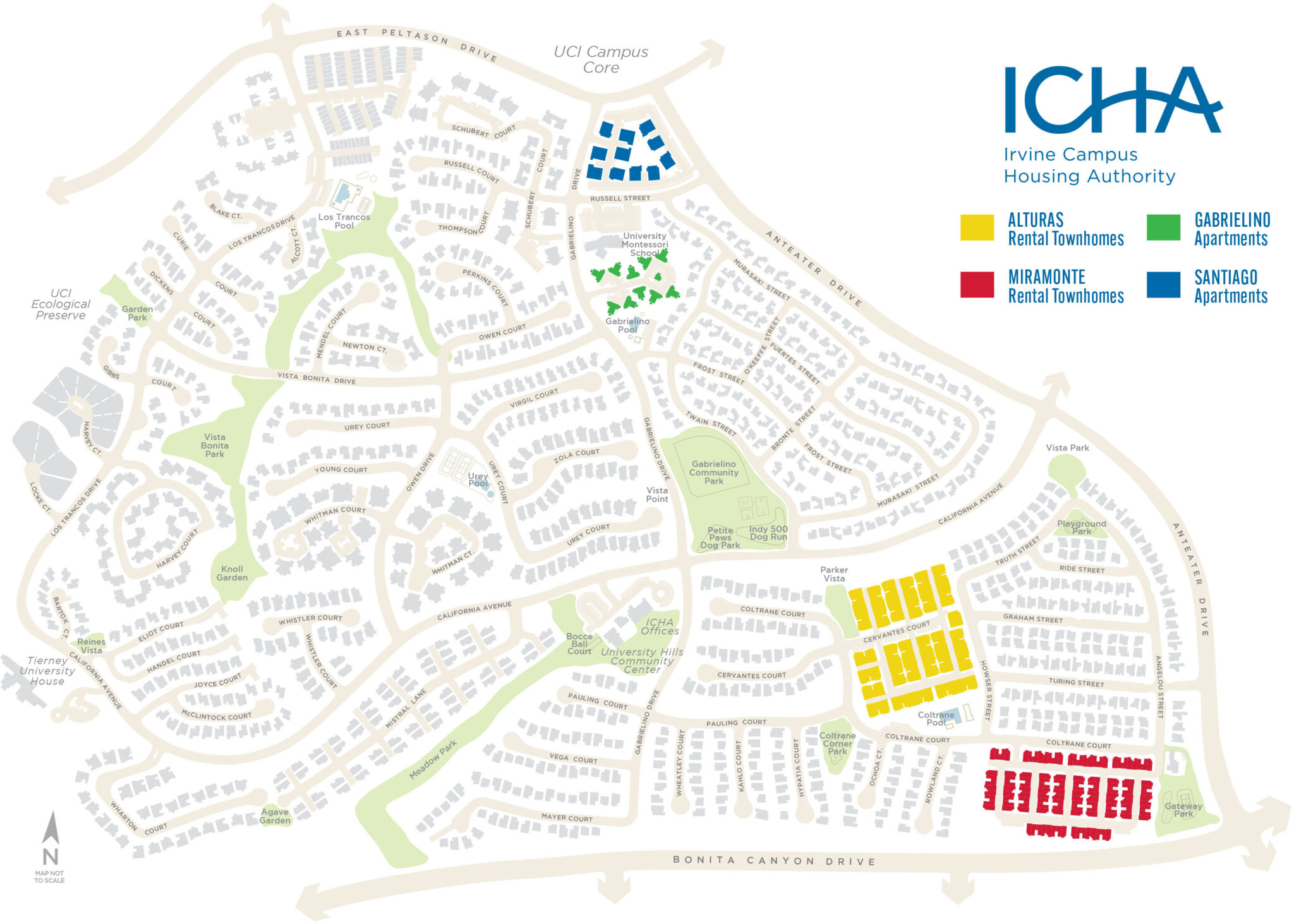 Maps - Irvine Campus Housing Authority